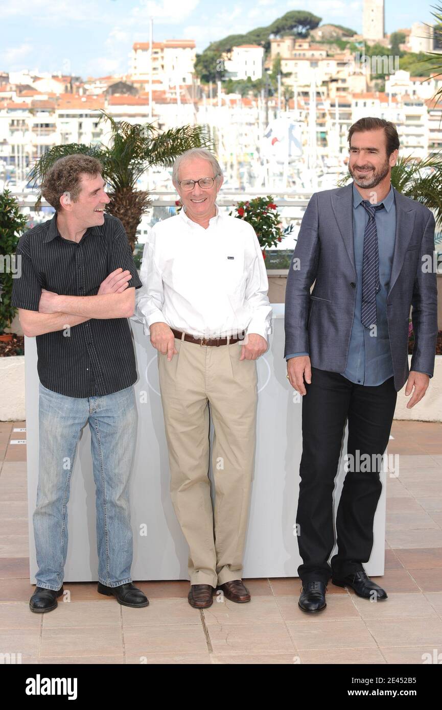 Actor Steve Evets, director Ken Loach and Eric Cantona attend the ...