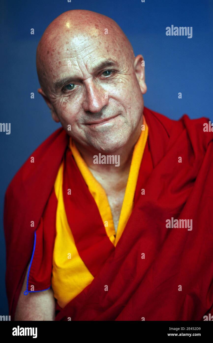 Portrait of Matthieu Ricard, Buddhist monk, photographer, author and ...