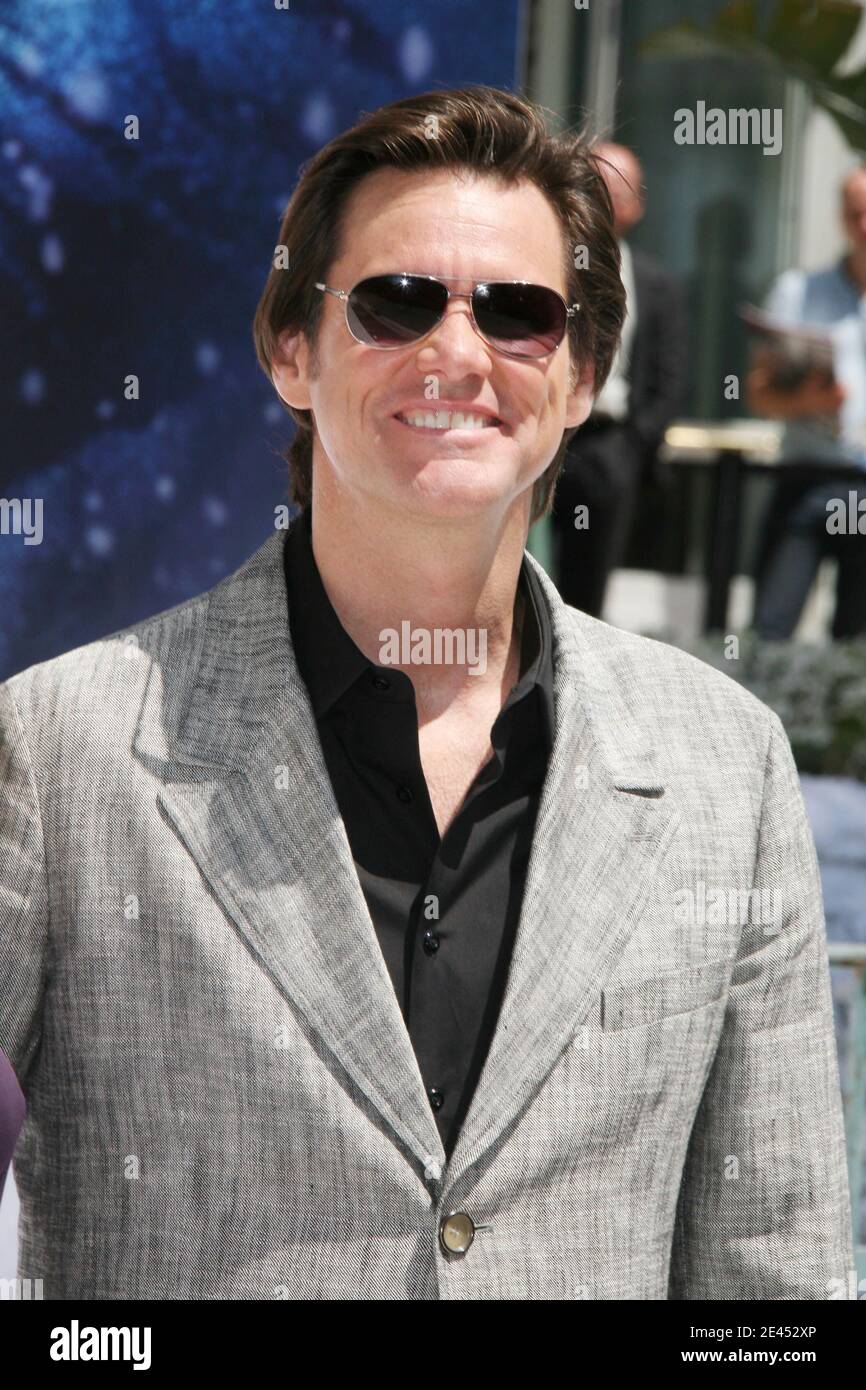 Jim Carrey at a photocall for new Disney animated film 'A Christmas ...