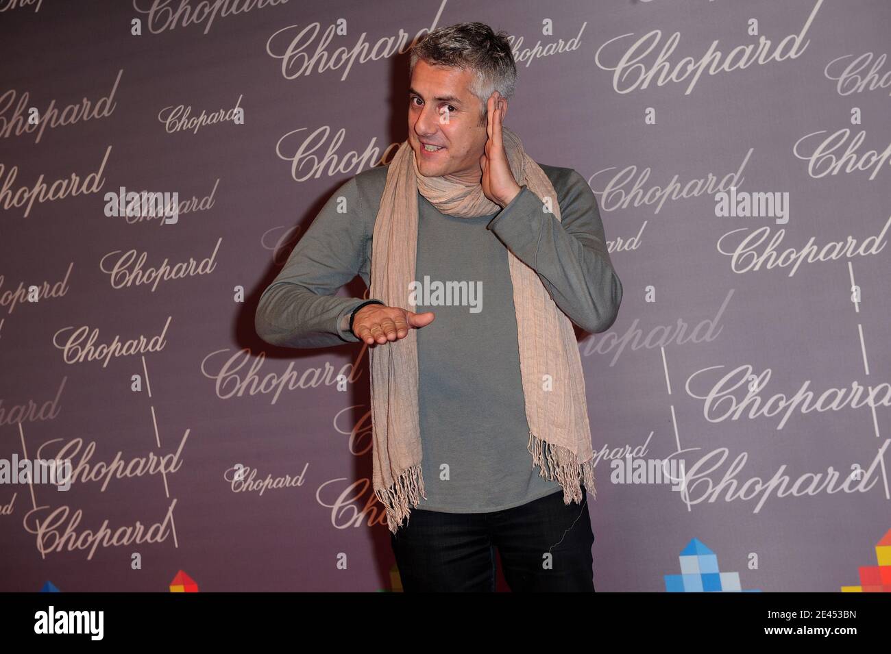 French Dj Stephane Pompougnac attending the Trophee Chopard party held ...