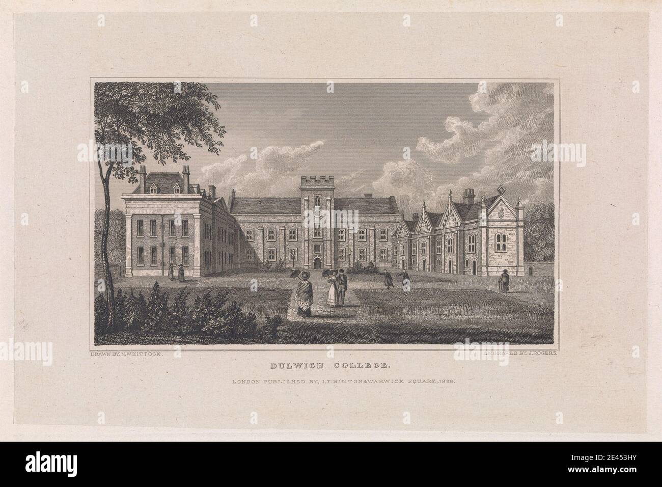 1829 engraving hi-res stock photography and images - Alamy