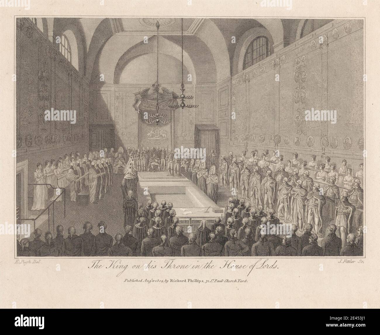 Throne house of lords hi-res stock photography and images - Alamy