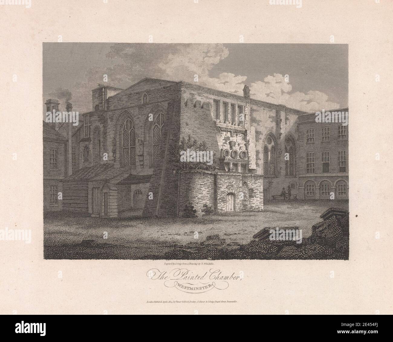 John Greig, active 1800â€“1853, British, The Painted Chamber, 1804 ...