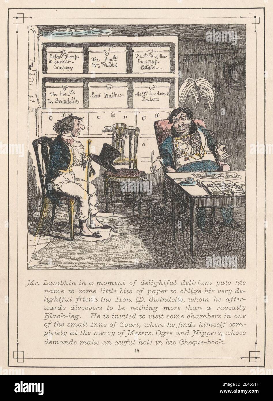 Print made by George Cruikshank, 1792â€“1878, British, Illustrations ...