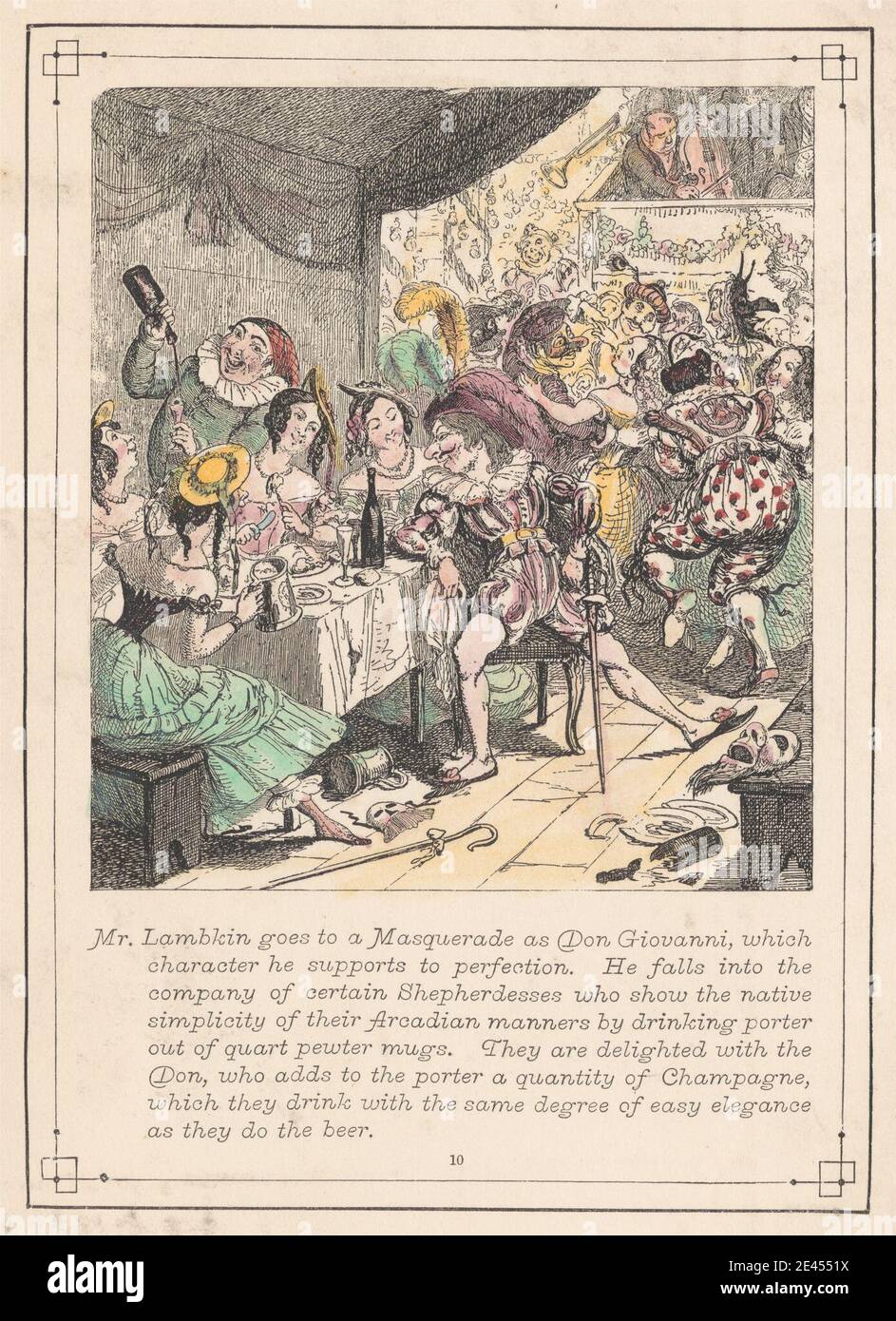 Print made by George Cruikshank, 1792â€“1878, British, Illustration ...