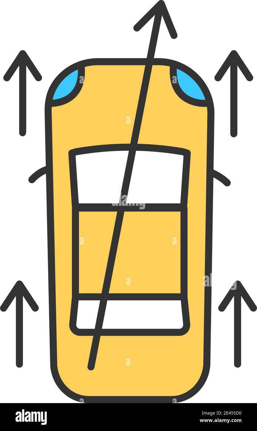 Car handling test Stock Vector Images - Alamy