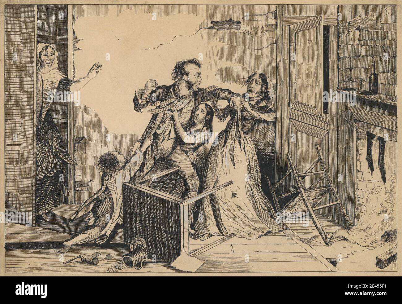 Print made by George Cruikshank, 1792â€“1878, British, Illustration ...