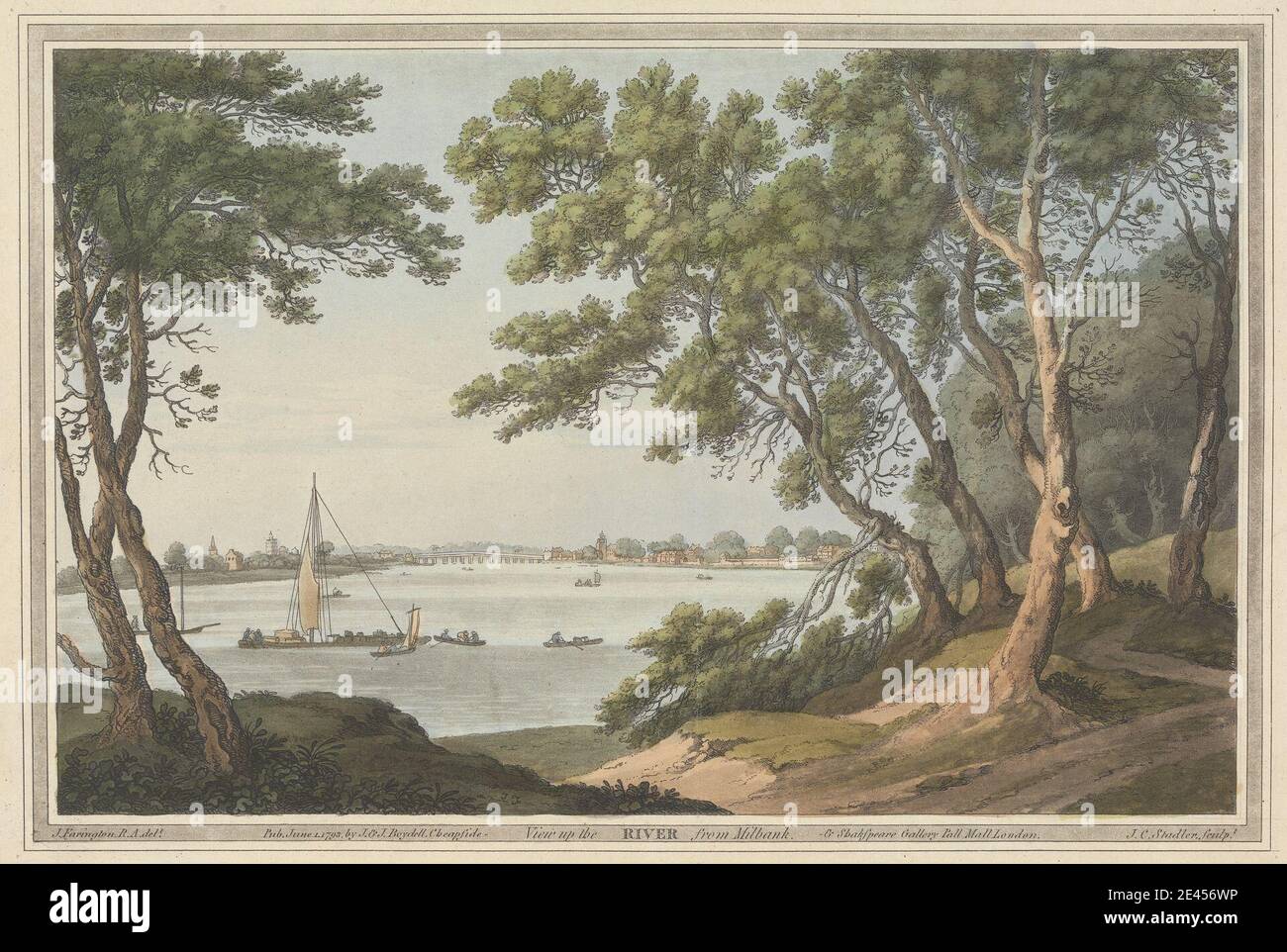 Joseph Constantine Stadler, active 1780â€“1812, British, View up the ...