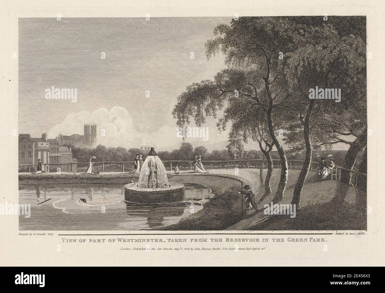 Isaac Mills, active early 19th century, View of Part of Westminster ...
