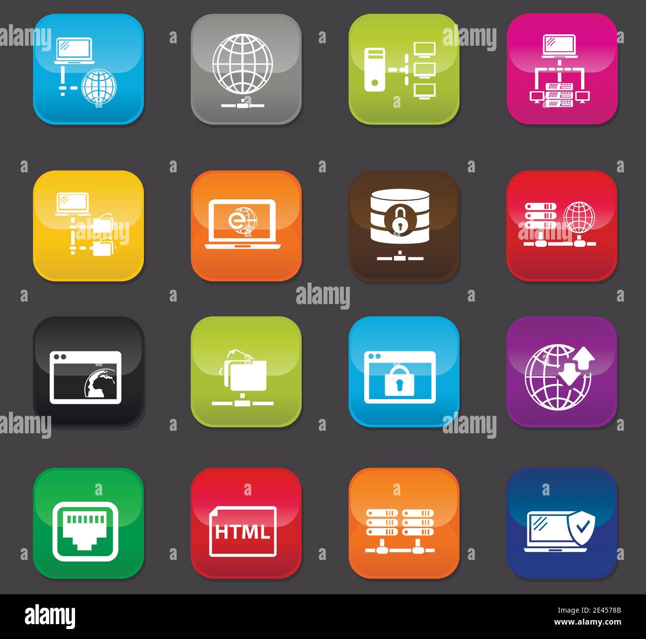 Lan house Stock Vector Images - Alamy