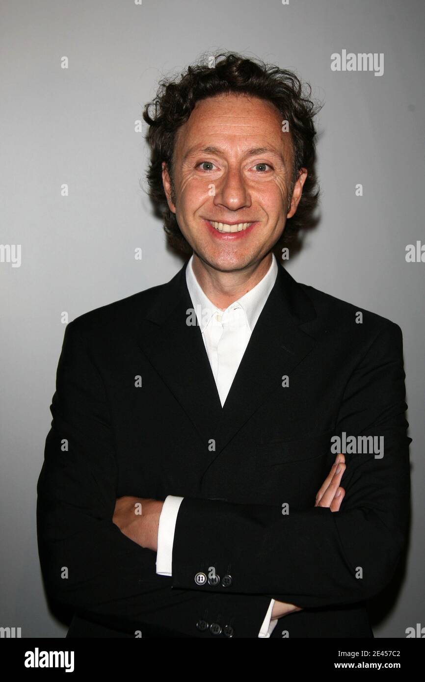 Stephane Bern arriving at 'Madame Figaro' party held at the Pavillon ...