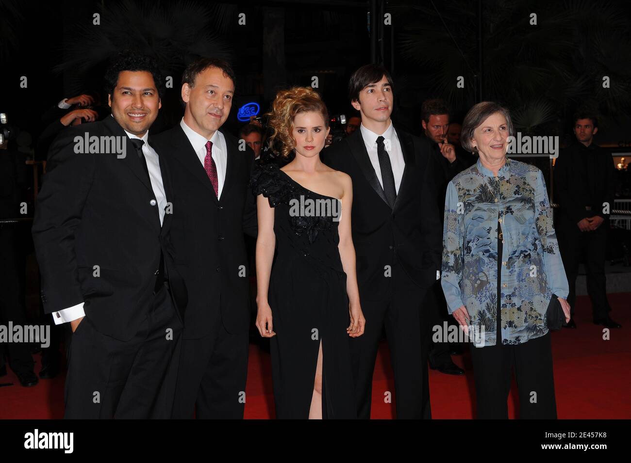 Lorna Raver, Justin Long, Alison Lohman, Sam Raimi and Dileep Rao ...