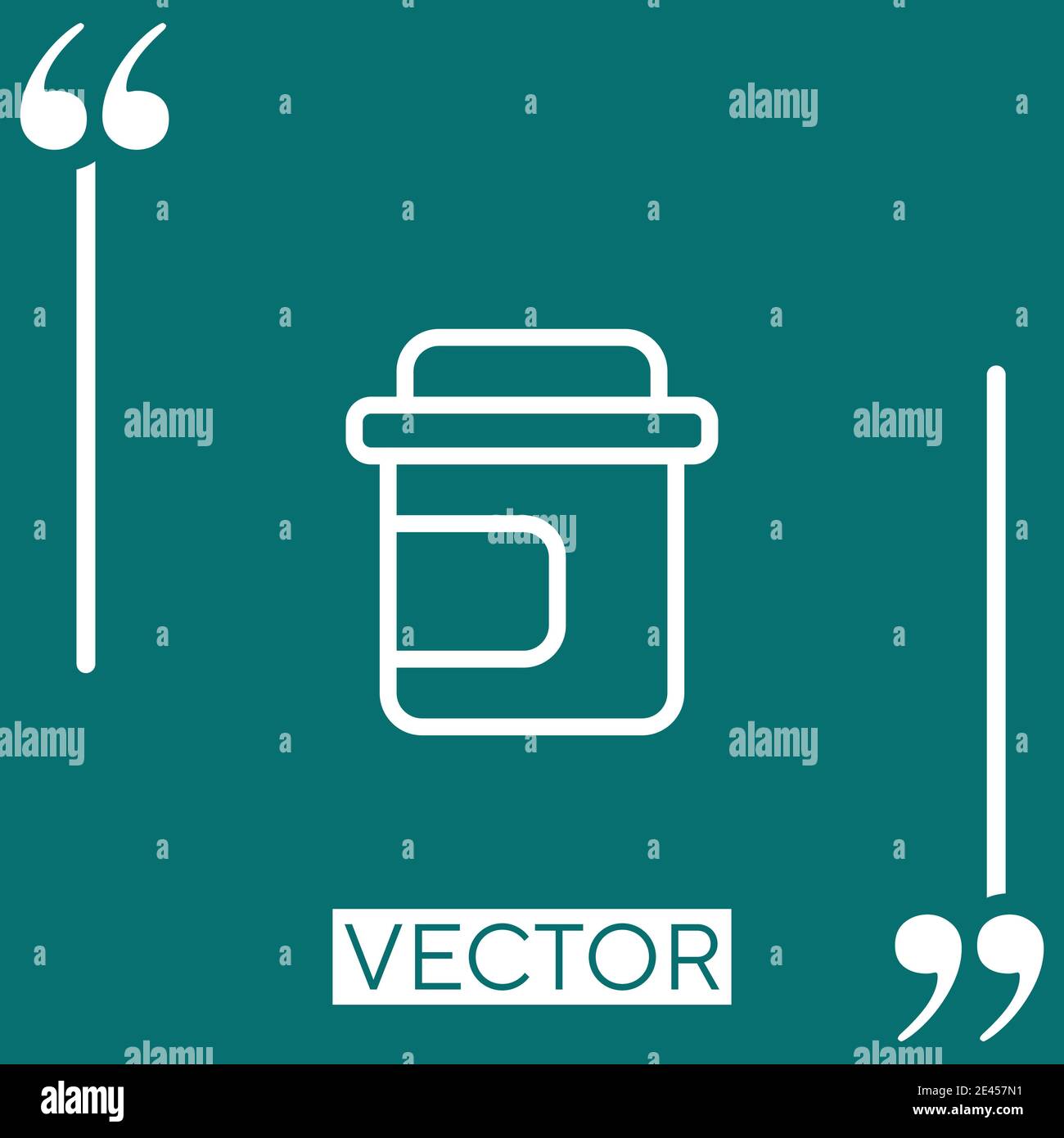 pathology vector icon Linear icon. Editable stroked line Stock Vector ...