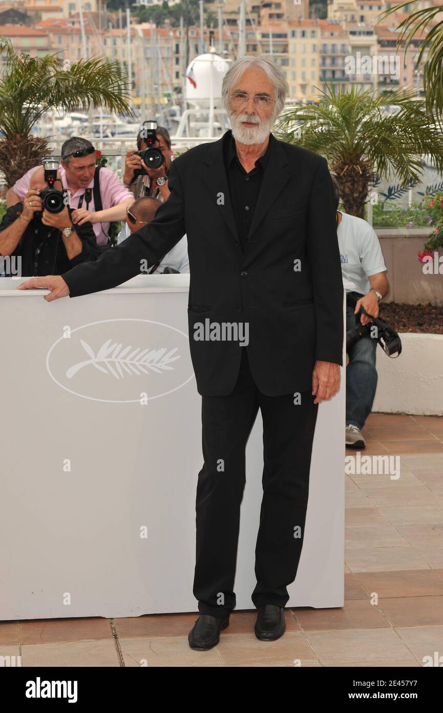 Director Michael Haneke attends the photocall for the film 'The White ...