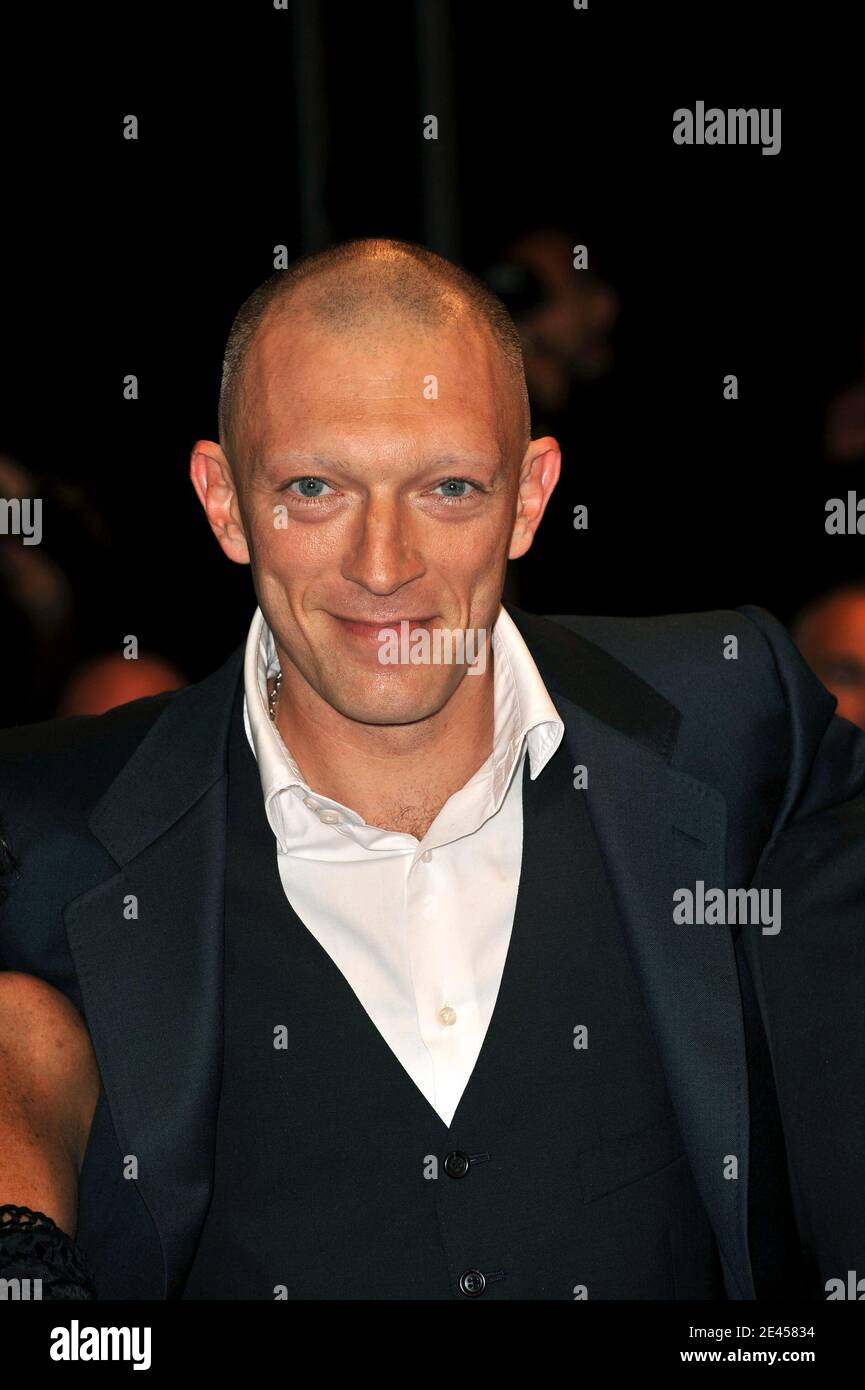 French actor Vincent Cassel arriving for the screening of 'The White ...