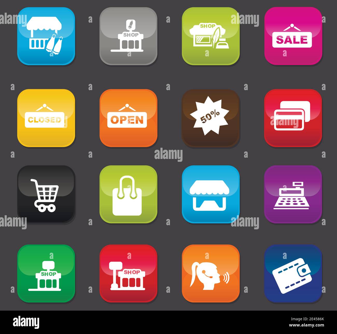 Set white cleaners Stock Vector Images - Alamy