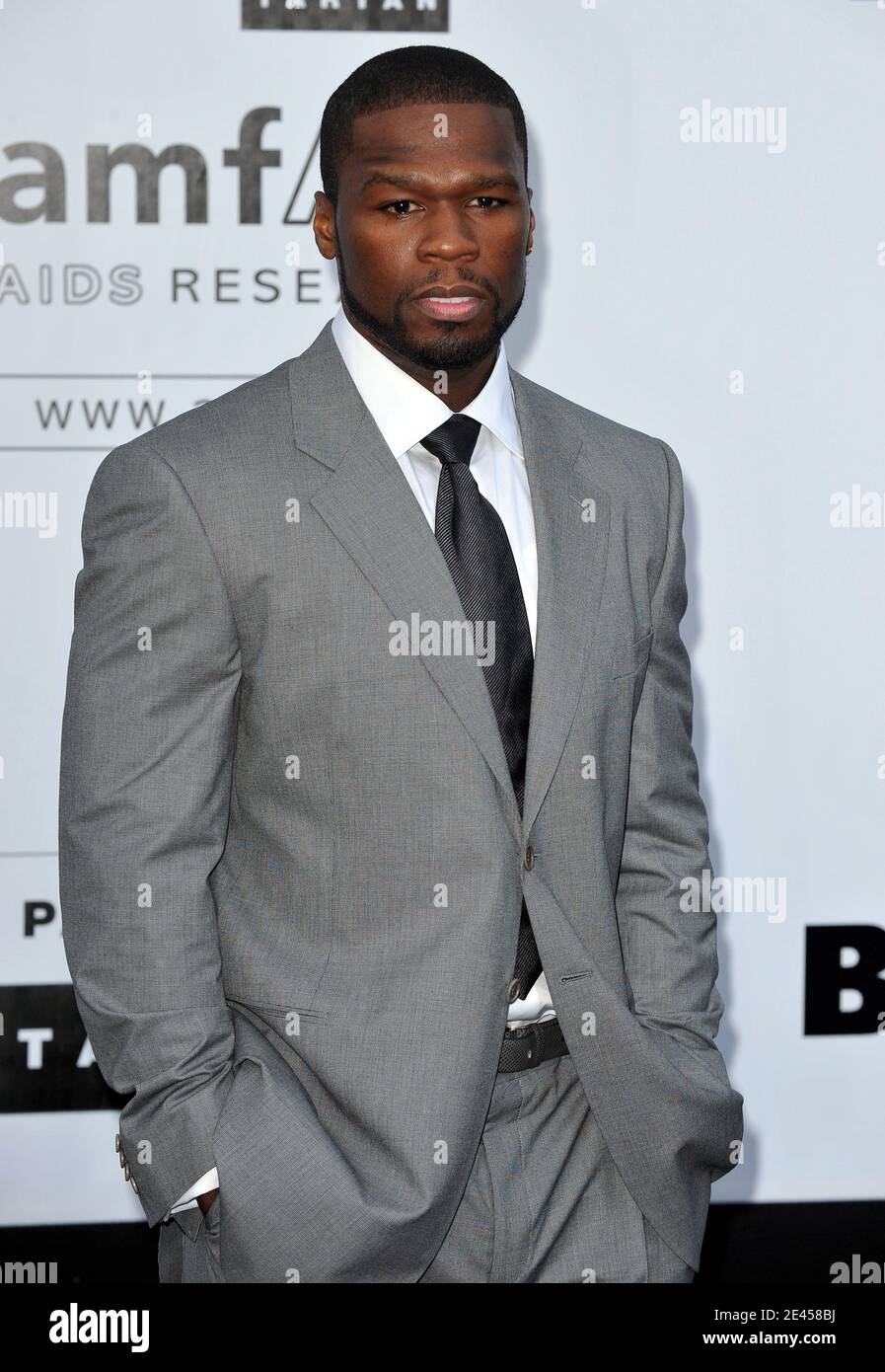 50 cent attends the amfAR's Cinema Against AIDS during the 62nd Cannes ...