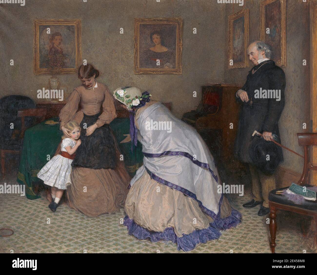 Frederick Walker, 1840â€“1875, British, Strange Faces, 1862 to 1863 ...