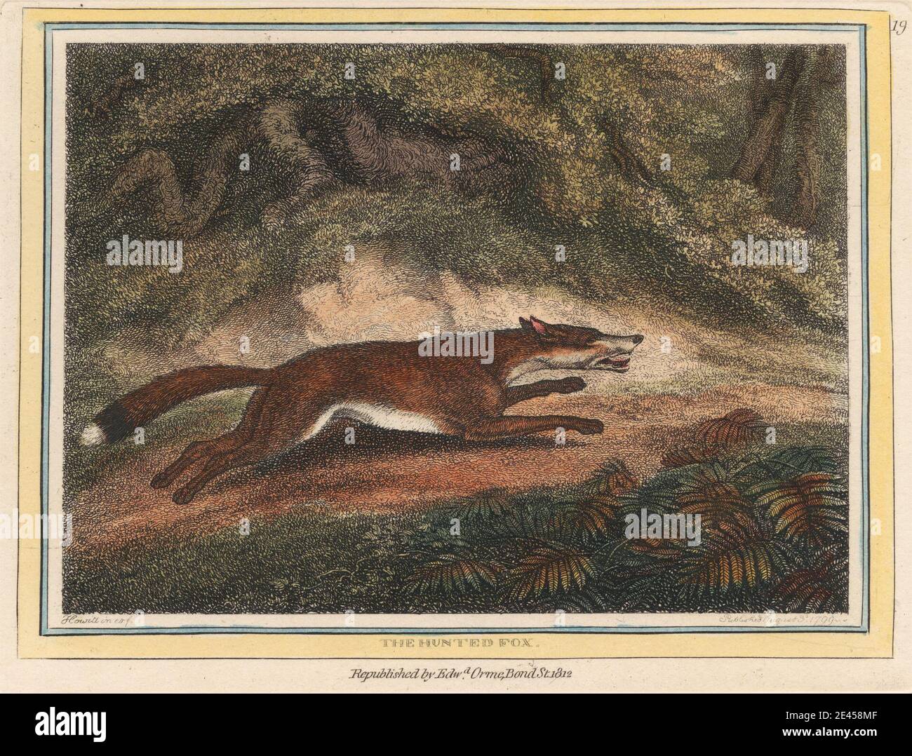 Print made by Samuel Howitt, 1756â€“1822, British, The Hunted Fox, 1812 ...