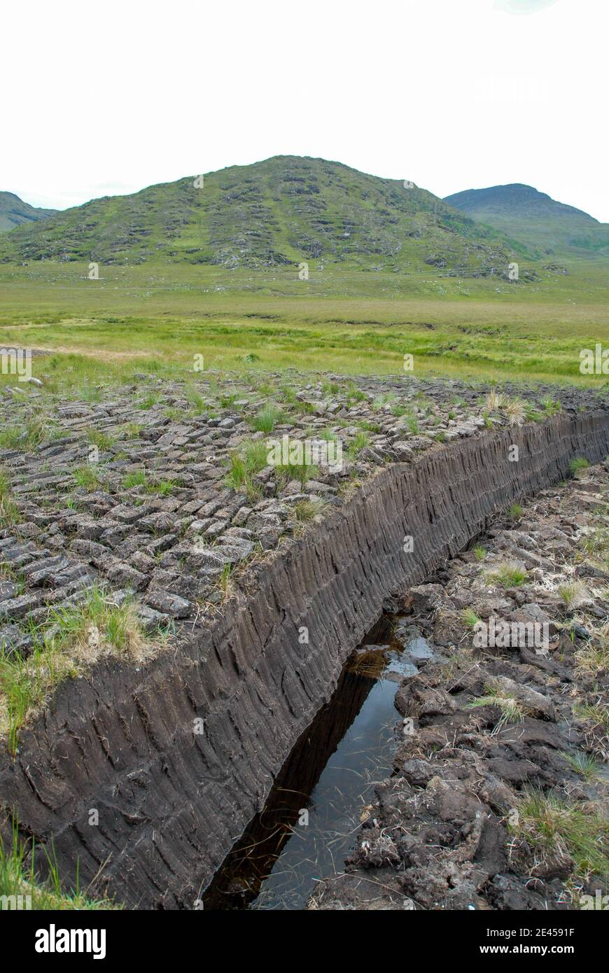Peat cutting stack hi-res stock photography and images - Alamy