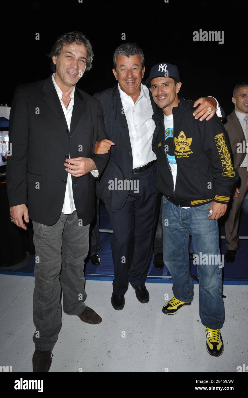 EXCLUSIVE - Former boxer and actor Stephane Ferrara, Said Taghmaoui ...