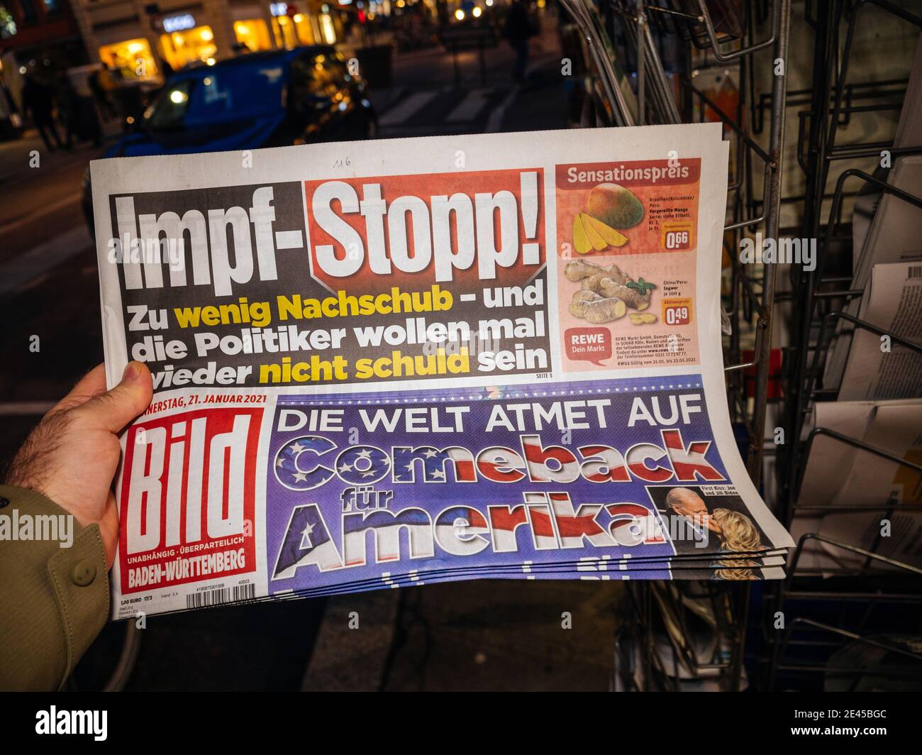 Pov newspaper hi-res stock photography and images - Alamy