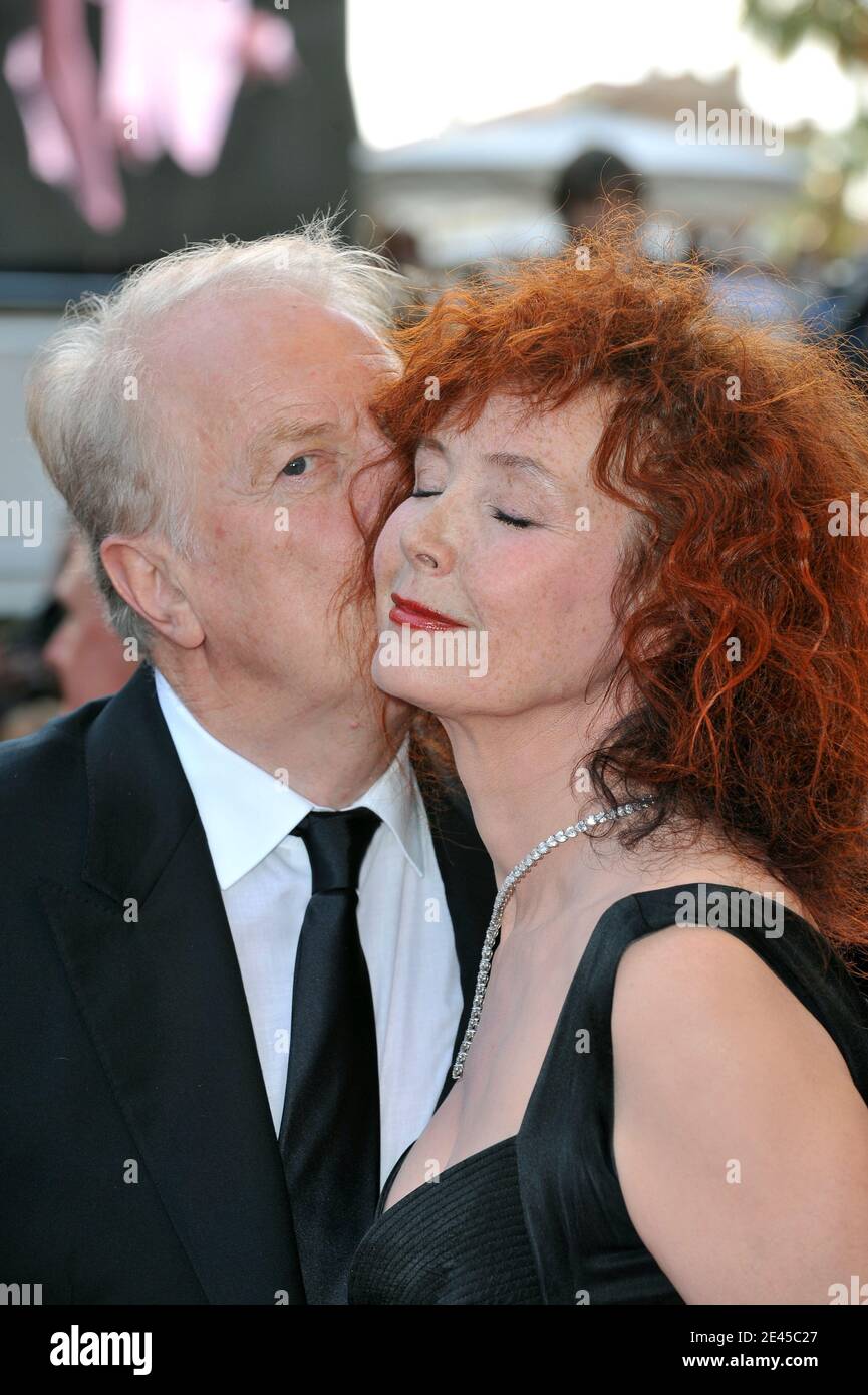 Andre Dussollier and Sabine Azema arriving for the screening of 'Coco ...