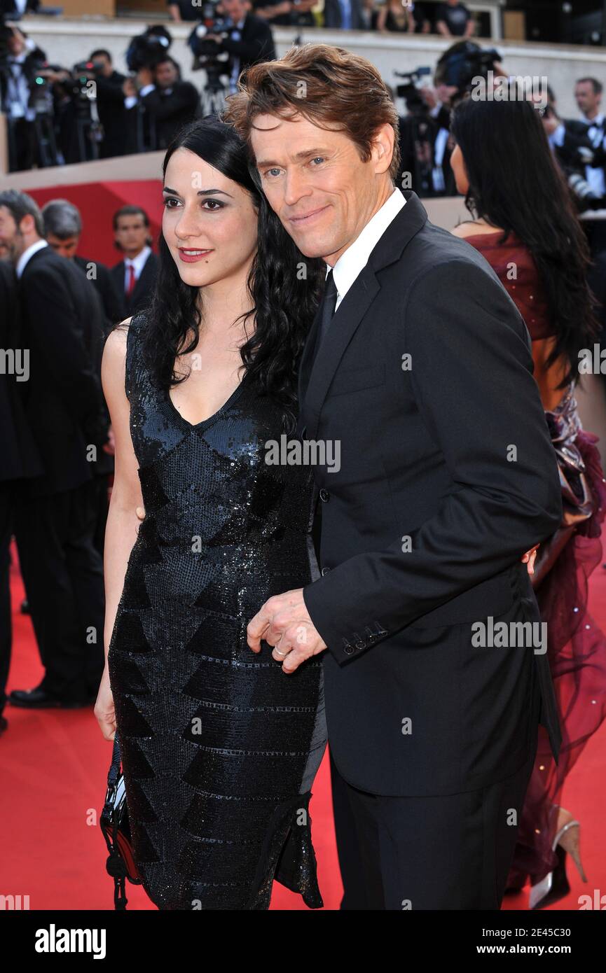 Willem Dafoe and his girlfriend arriving for the screening of 'Coco ...