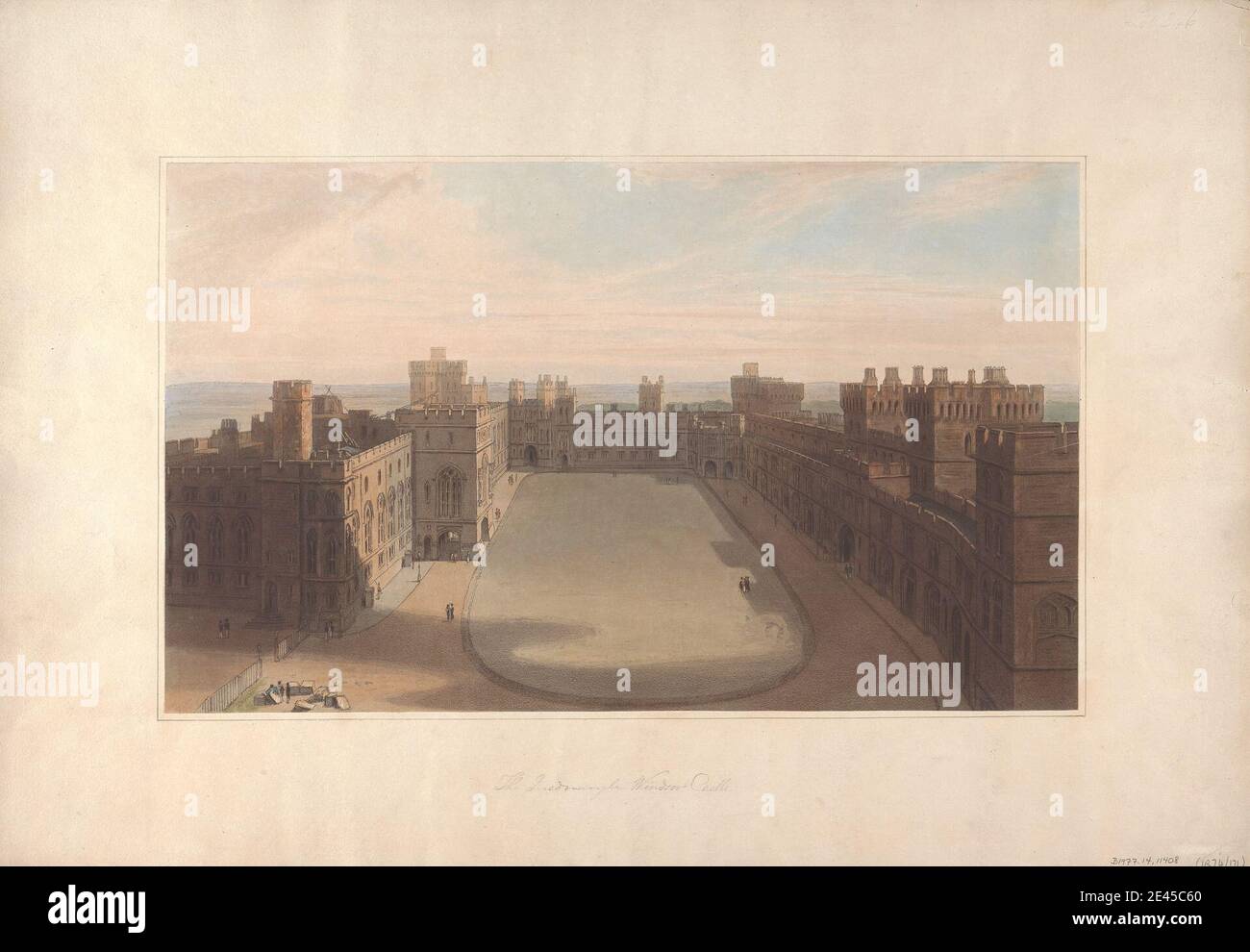 Quadrangle windsor castle hi-res stock photography and images - Alamy