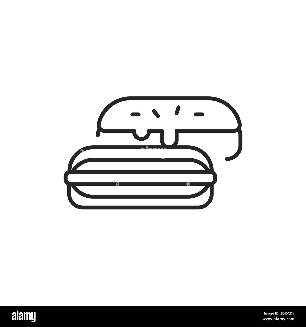 Eclair clipart hi-res stock photography and images - Alamy