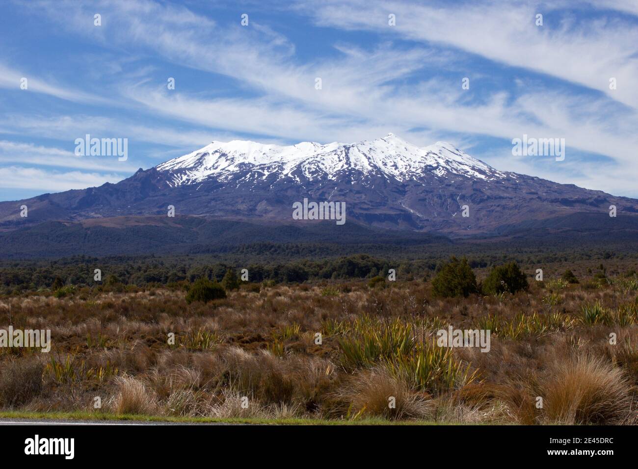 Mount Ruapehu in the National Park of New Zealand Stock Photo - Alamy Mount Ruapehu in the National Park of New Zealand Stock Photo - Alamy