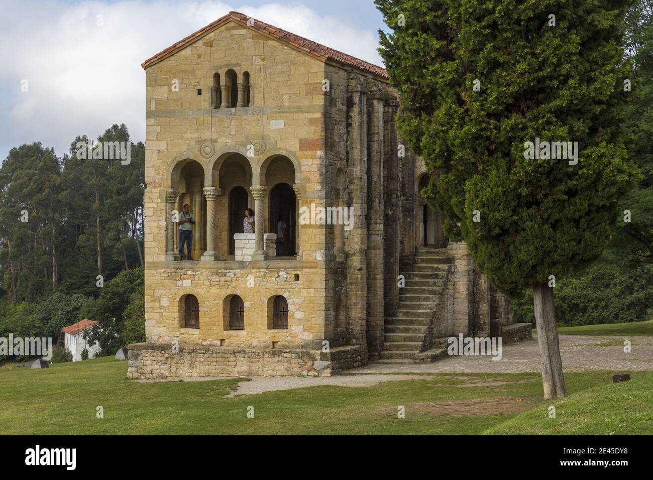 Amazing shot of an old building in the beautiful landscape Stock Photo ...
