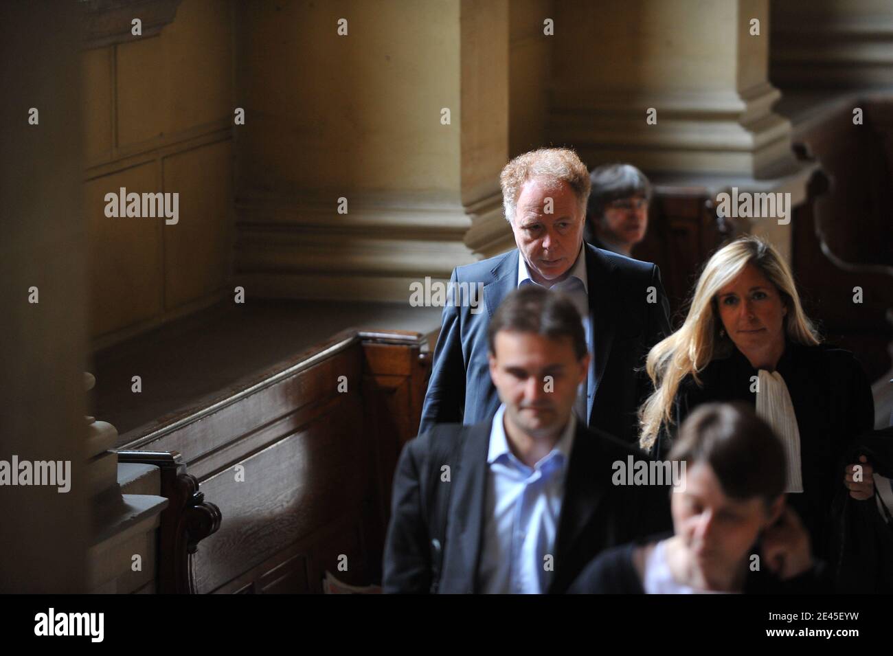 Alain Rosenberg, head of the French Church of Scientology arrives at ...