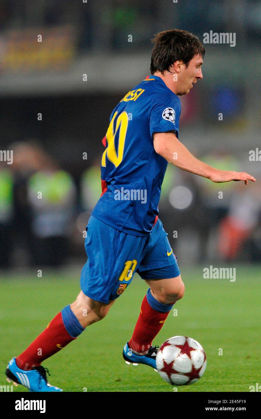 Lionel messi 2009 rome hi-res stock photography and images - Alamy