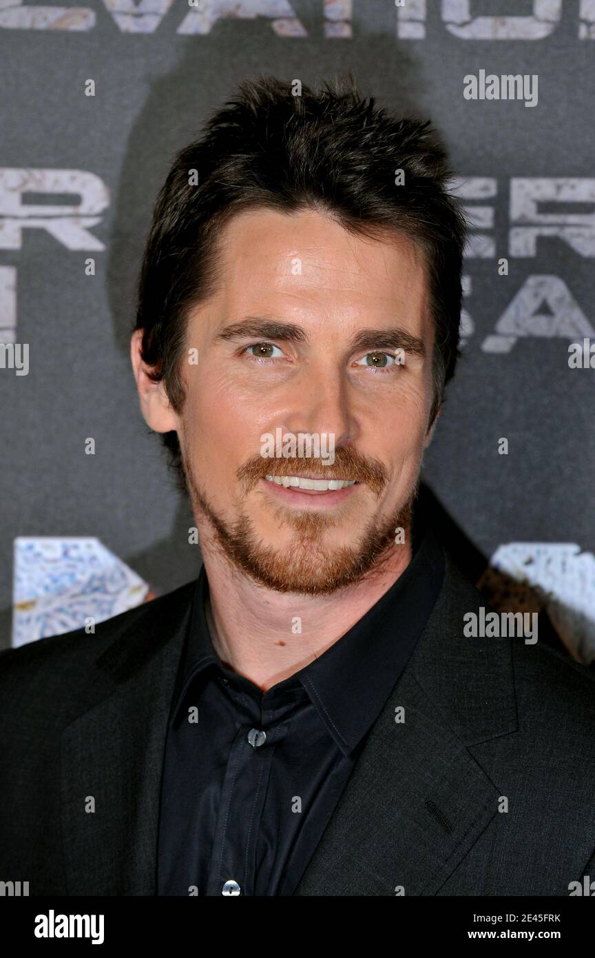 Christian Bale attending the Premiere of 'Terminator Salvation' held at ...