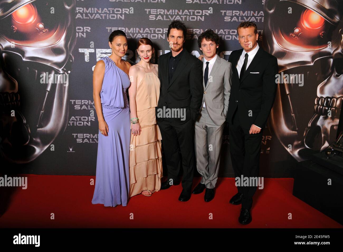 Moon Bloodgood, Bryce Dallas Howard, Christian Bale, Anton Yelchin and ...