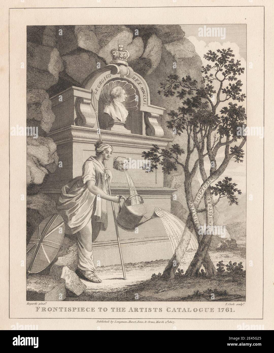 Print made by Thomas Cook, 1744â€“1818, British, Frontispiece to the ...