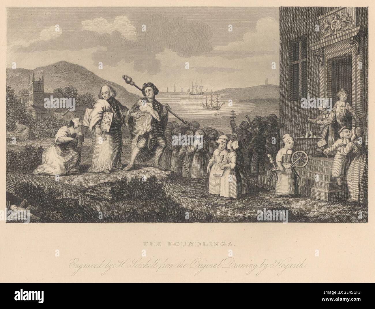 after William Hogarth, 1697â€“1764, British, None, 1833. Etching and ...