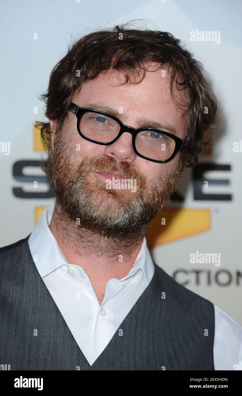 Rainn Wilson attending the Spike TV's 2009 'Guys Choice Awards' held at ...