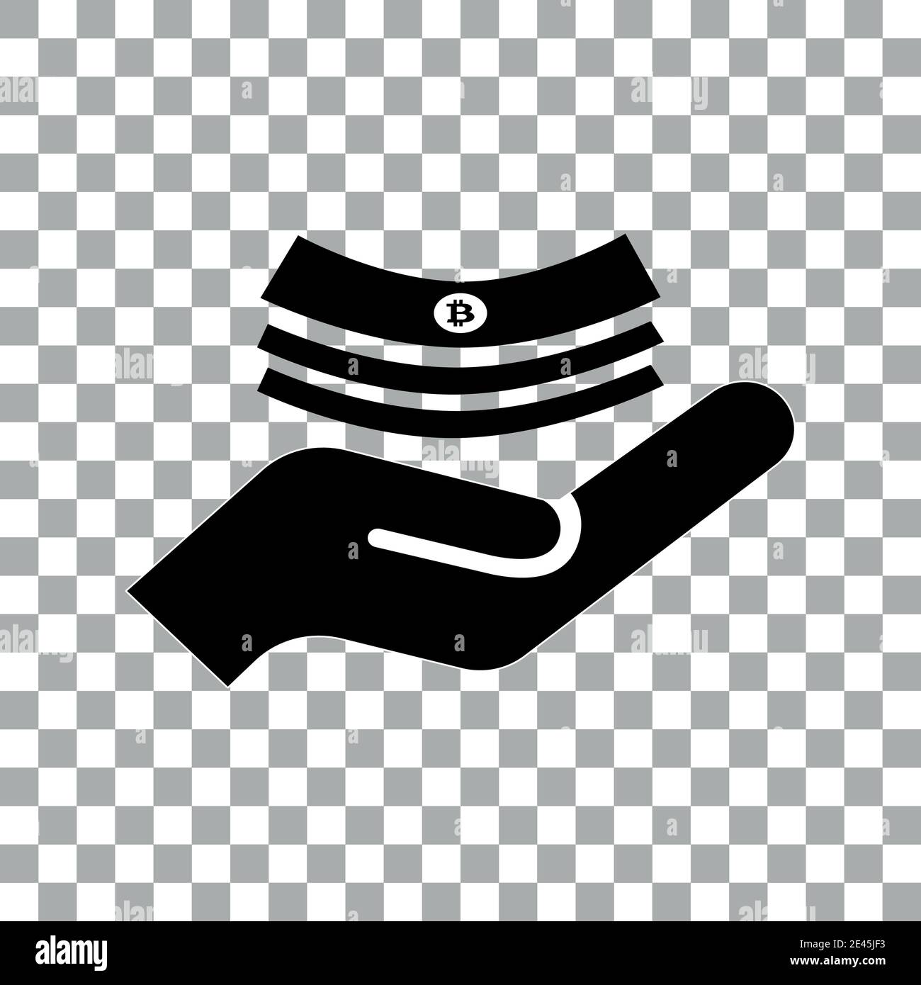 Bitcoin exchange flat design Black and White Stock Photos & Images - Alamy