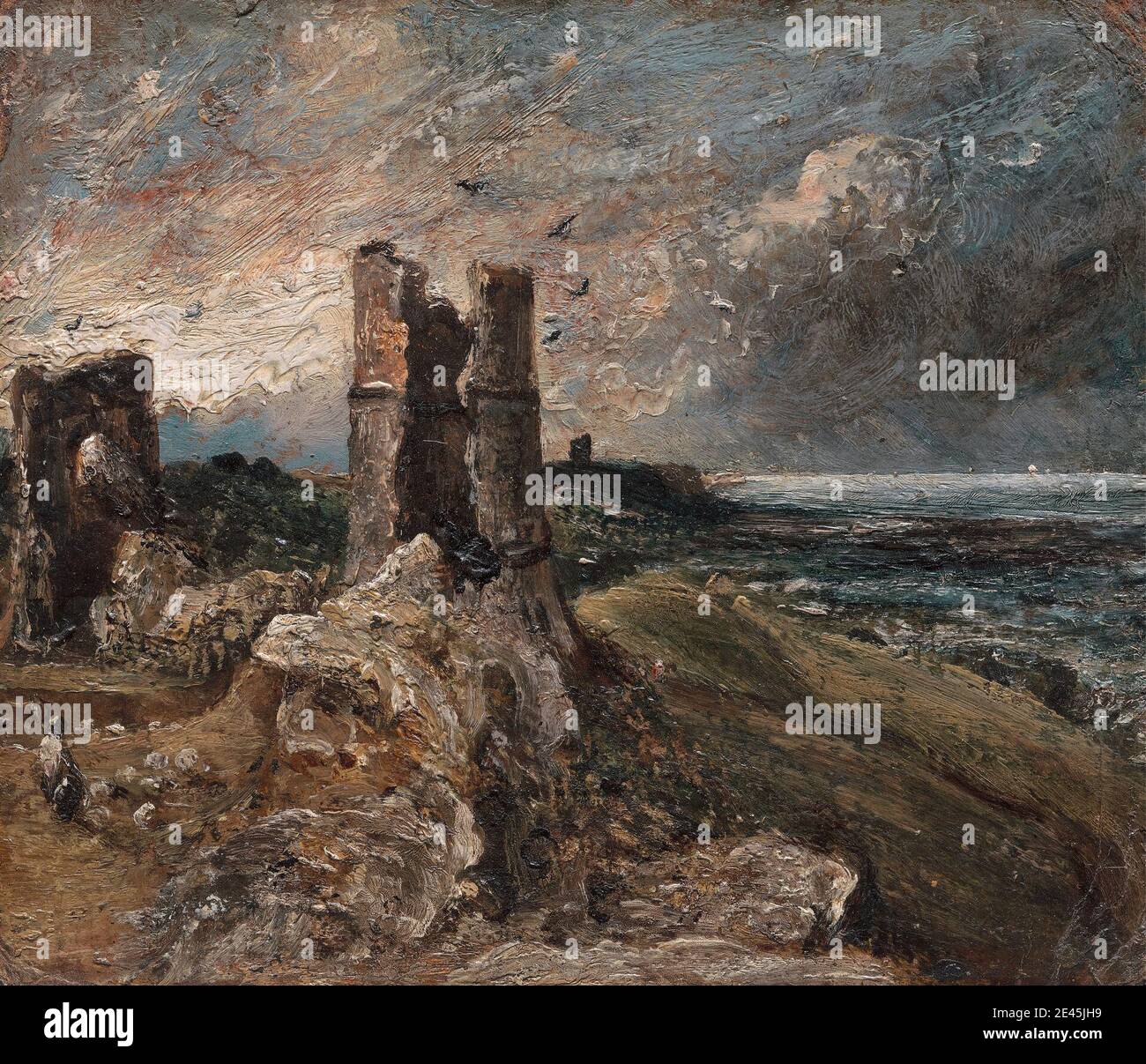 John Constable, 1776â€“1837, British, Hadleigh Castle, 1828 to 1829 ...
