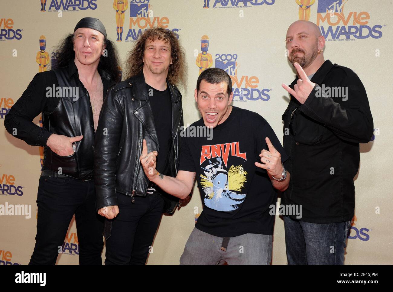 Steve-O attends the 18th Annual MTV Movie Awards held at the Gibson ...