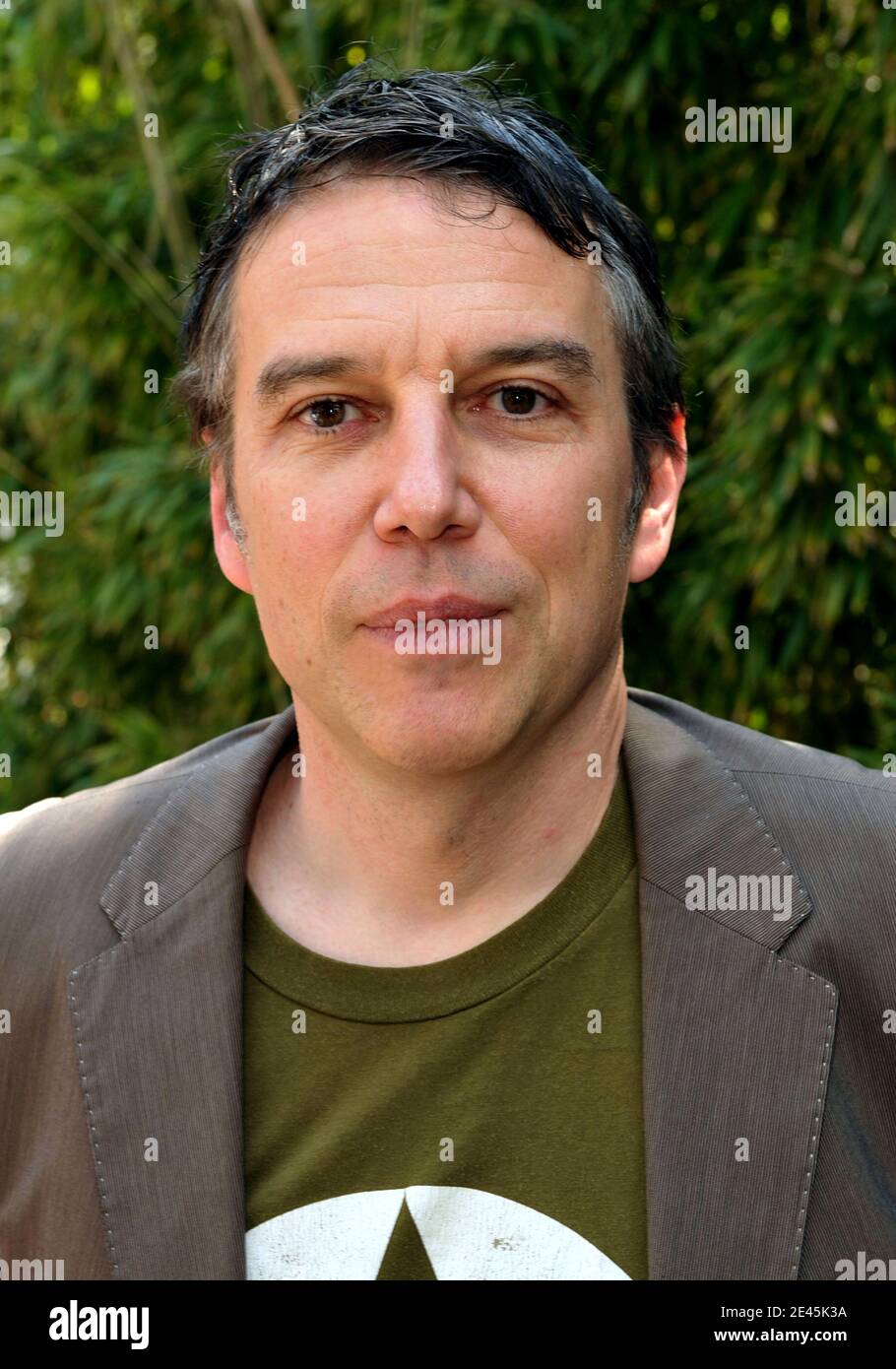 Philippe Vandel arriving at the VIP area 'Le Village' during the 2009 ...