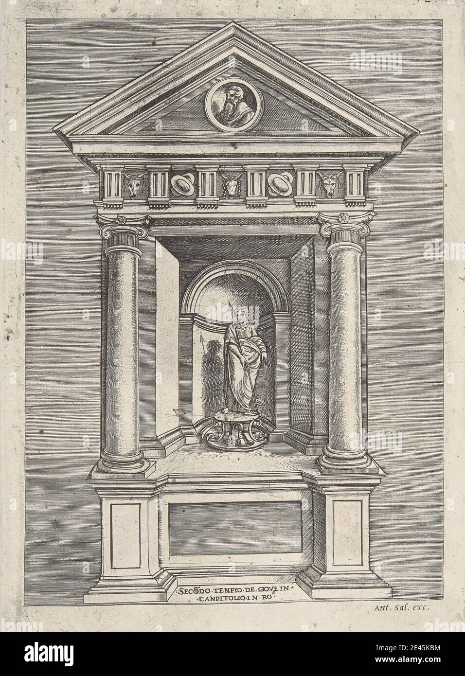 Print made by Marc Antonio Raimondi, ca. 1480â€“ca. 1534, Italian ...