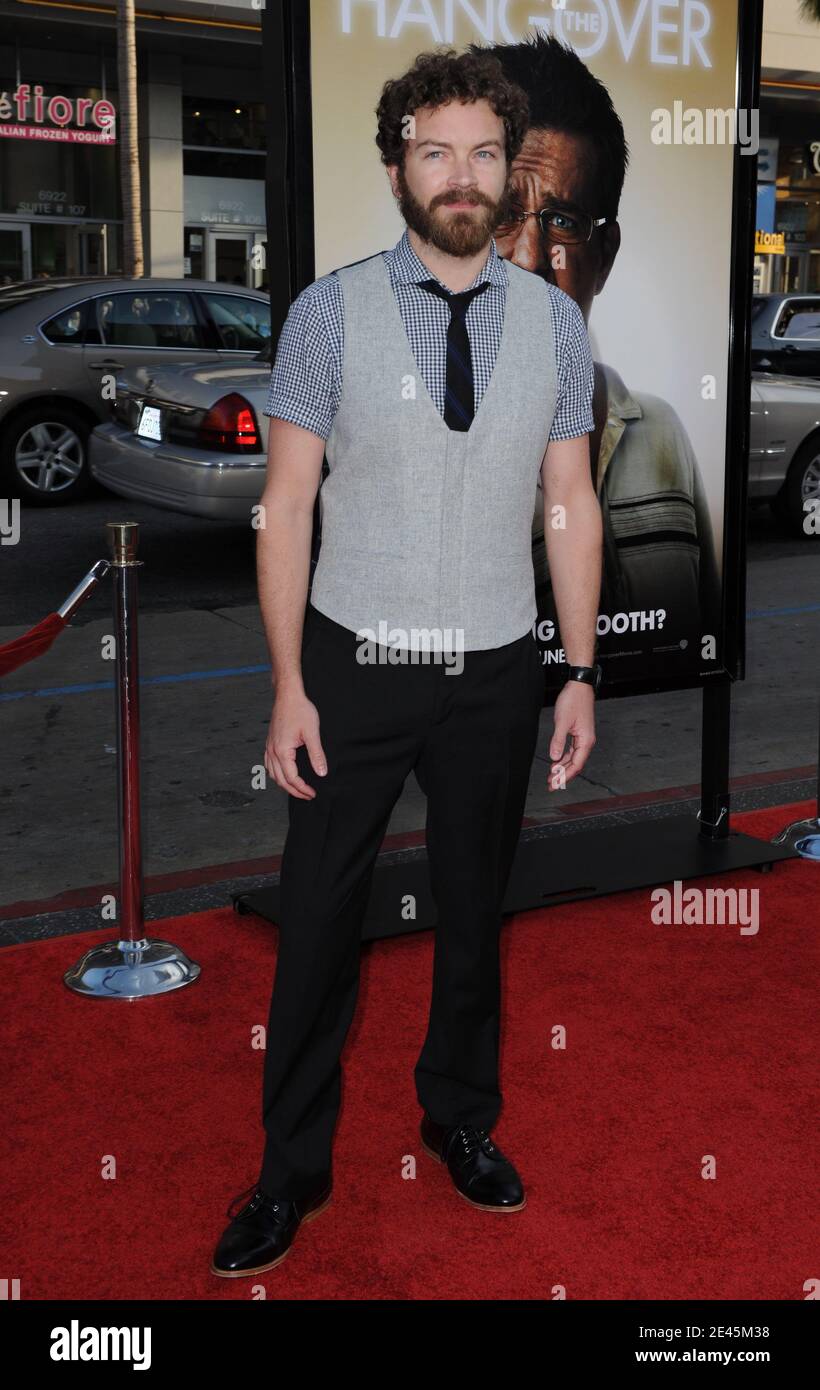 Danny Masterson arriving at the premiere of 'The Hangover' held at the ...