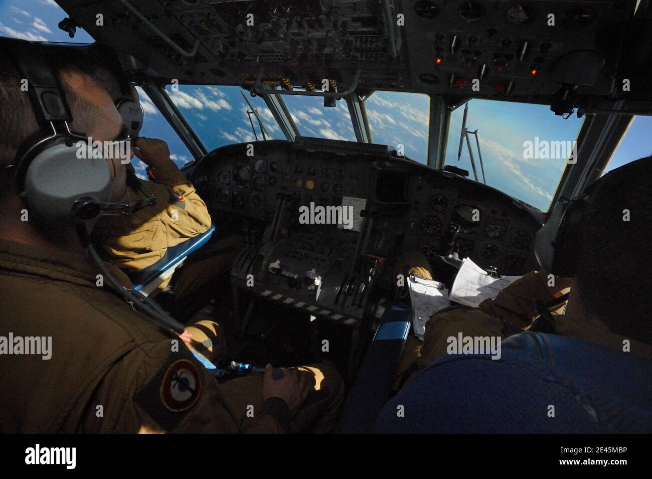 Atmosphere in the French reconnaissance Breguet Atlantic II at the ...