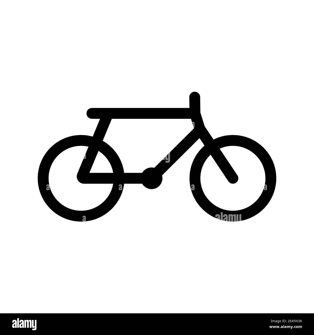 Bicycle outline hi-res stock photography and images - Alamy