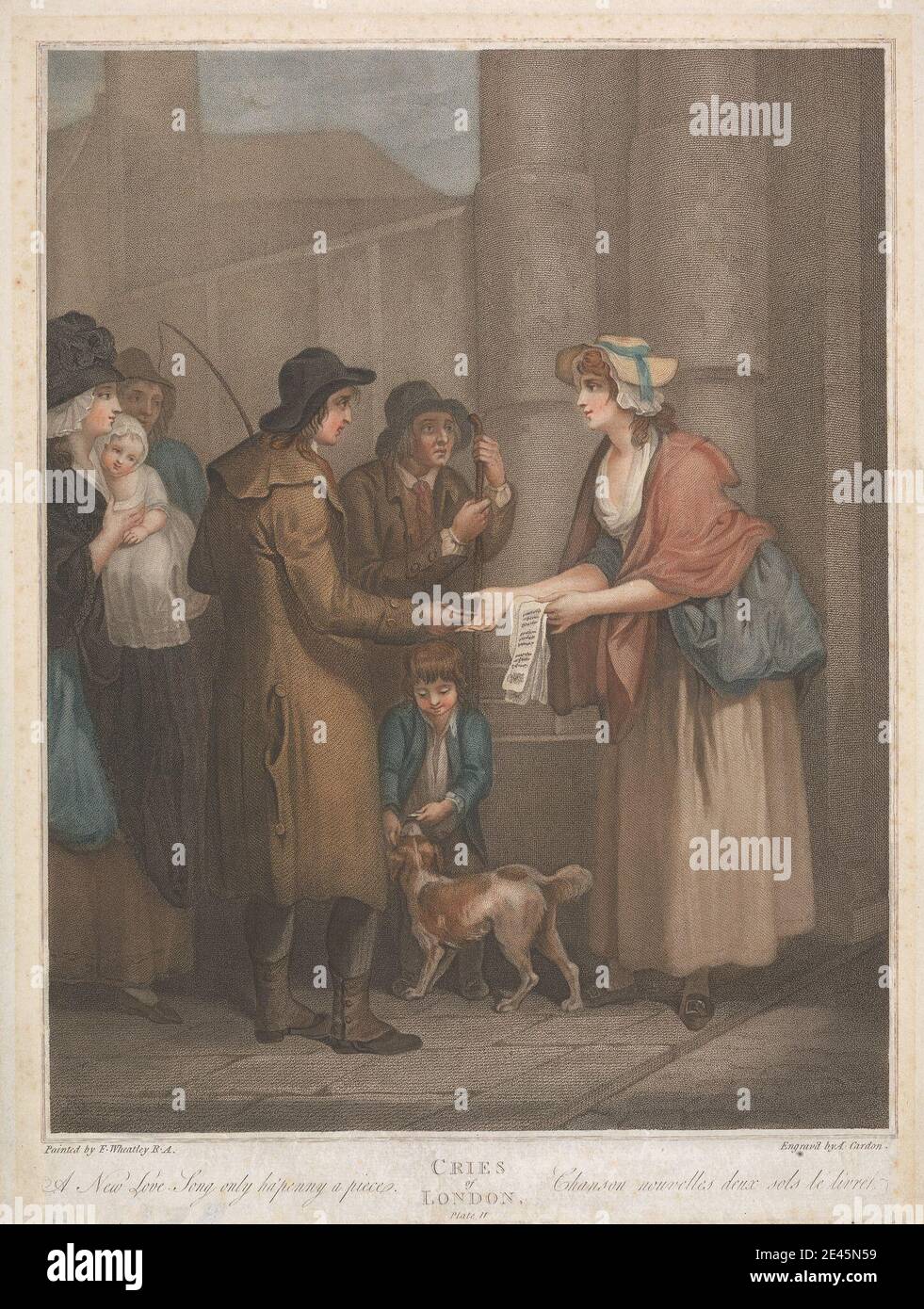 Anthony Cardon, 1772â€“1813, Flemish, 'Cries of London' Plate 11: A New ...