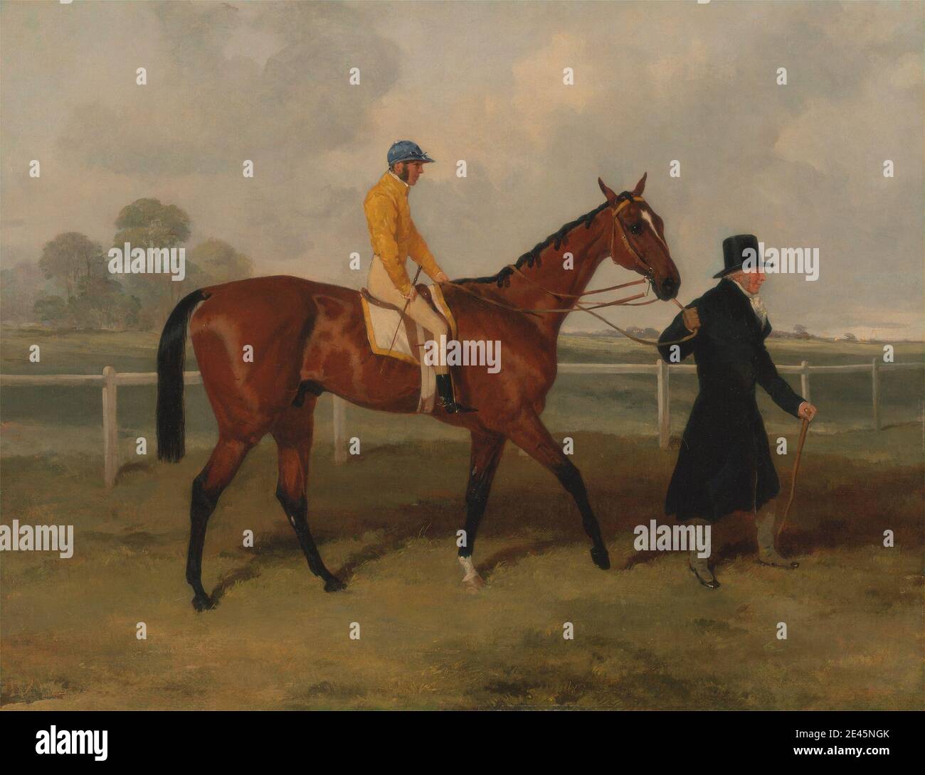 Harry Hall, 1838â€“1886, British, Sir Tatton Sykes Leading in the Horse ...
