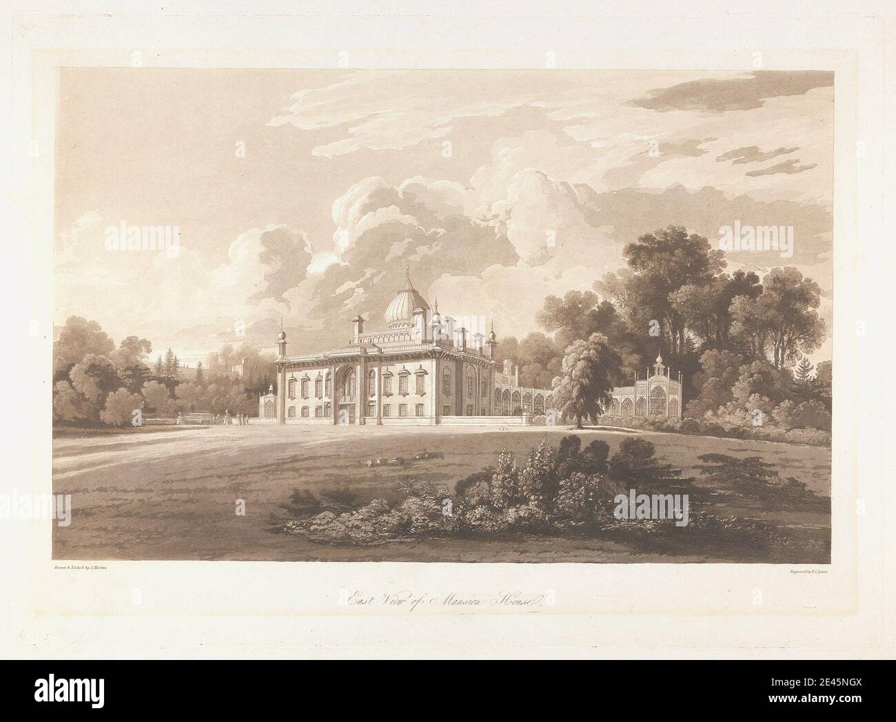 Frederick Christian Lewis the Elder, 1779â€“1856, British, East View of ...